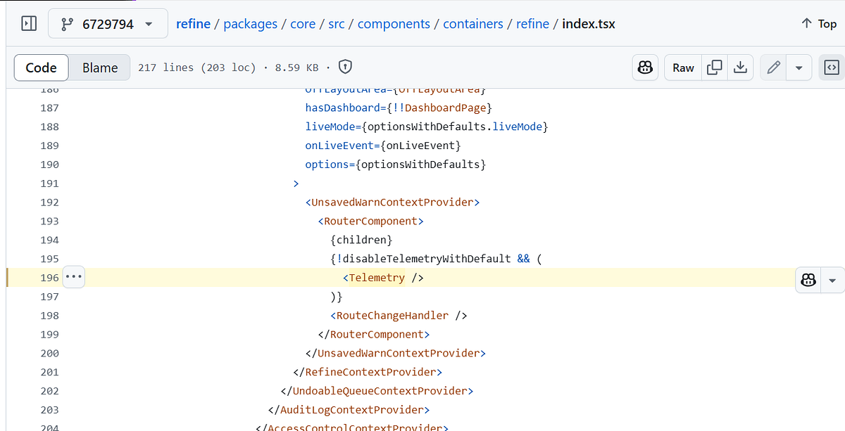 Telemetry in Refine source code.. In this article, we will review the… | by Ramu Narasinga | Medium