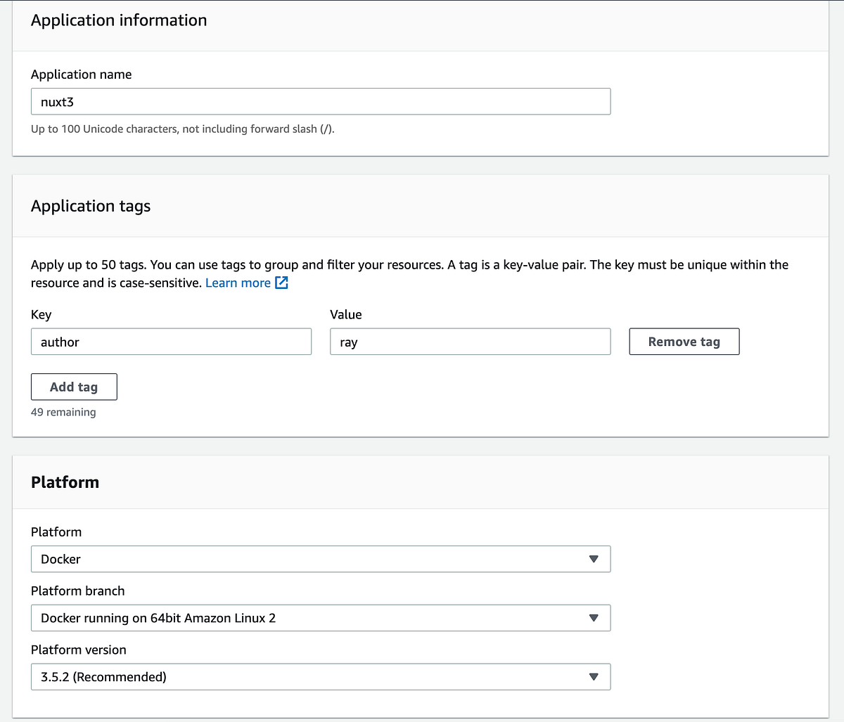 Deploying Dockerized Nuxt3 in AWS Elastic Beanstalk | by Ray Chanyeop Jeong | Medium