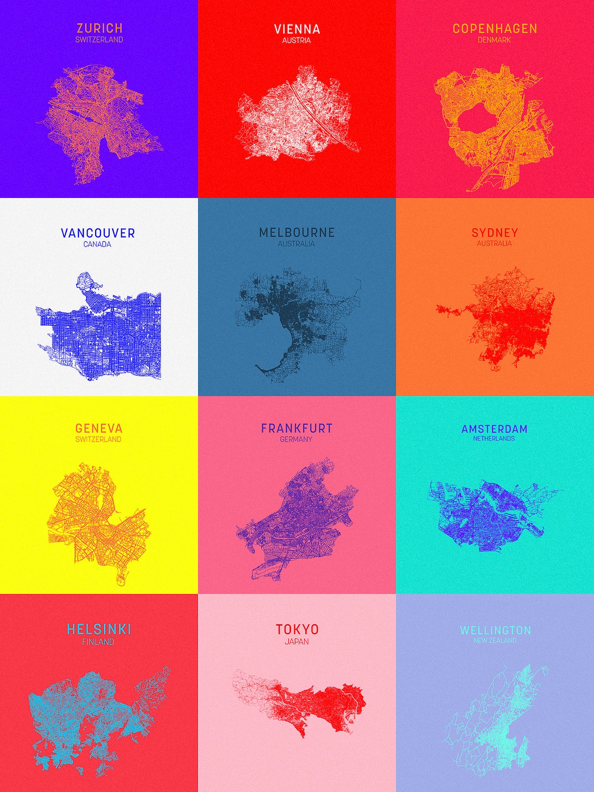 Livable cities’ urban networks. In this piece, I combine geospatial ...