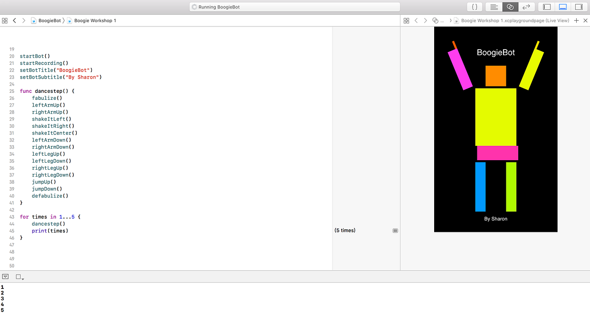 #用Swift打造跳舞機器人BoogieBot. 這隻應該是跳復健操而不是跳舞的機器人XD 有興趣一起跳跳看！… | by Yuwen Chiu | 彼得潘的 Swift iOS ...