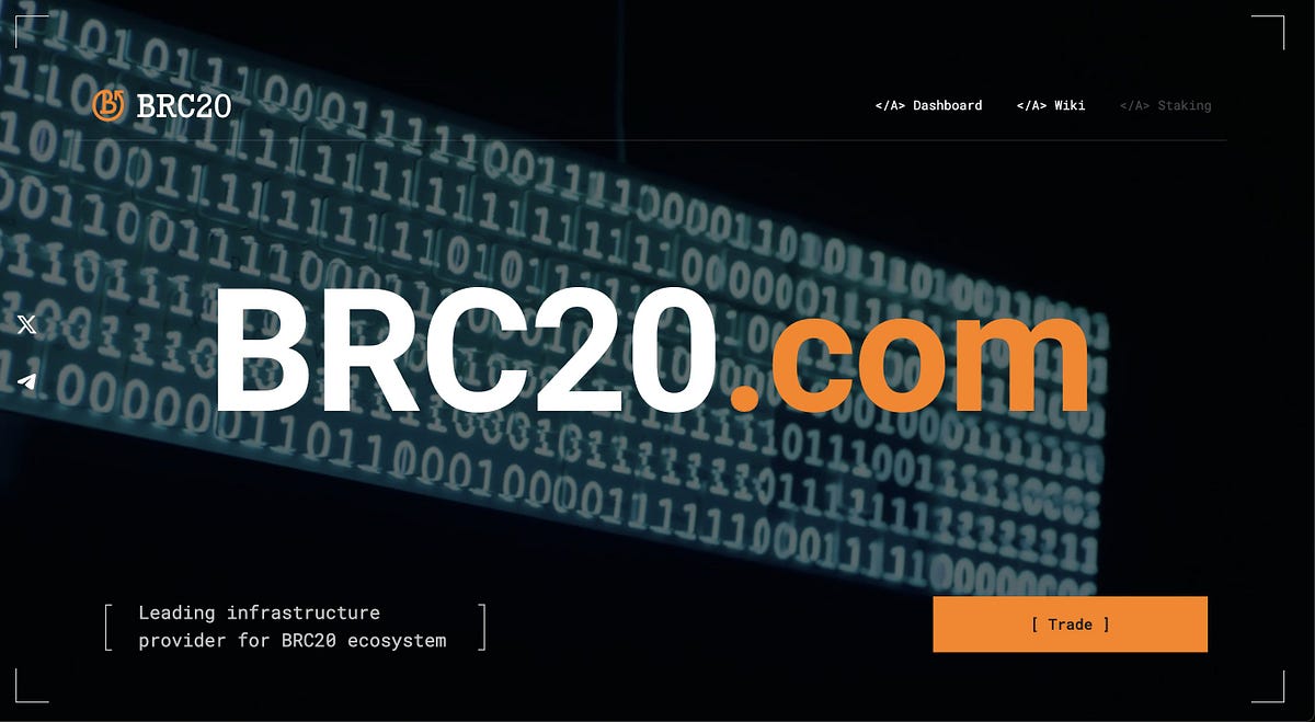 BRC20.com - First all-in one BRC20 solution | by Antonsaputr | Dec, 2023 | Medium