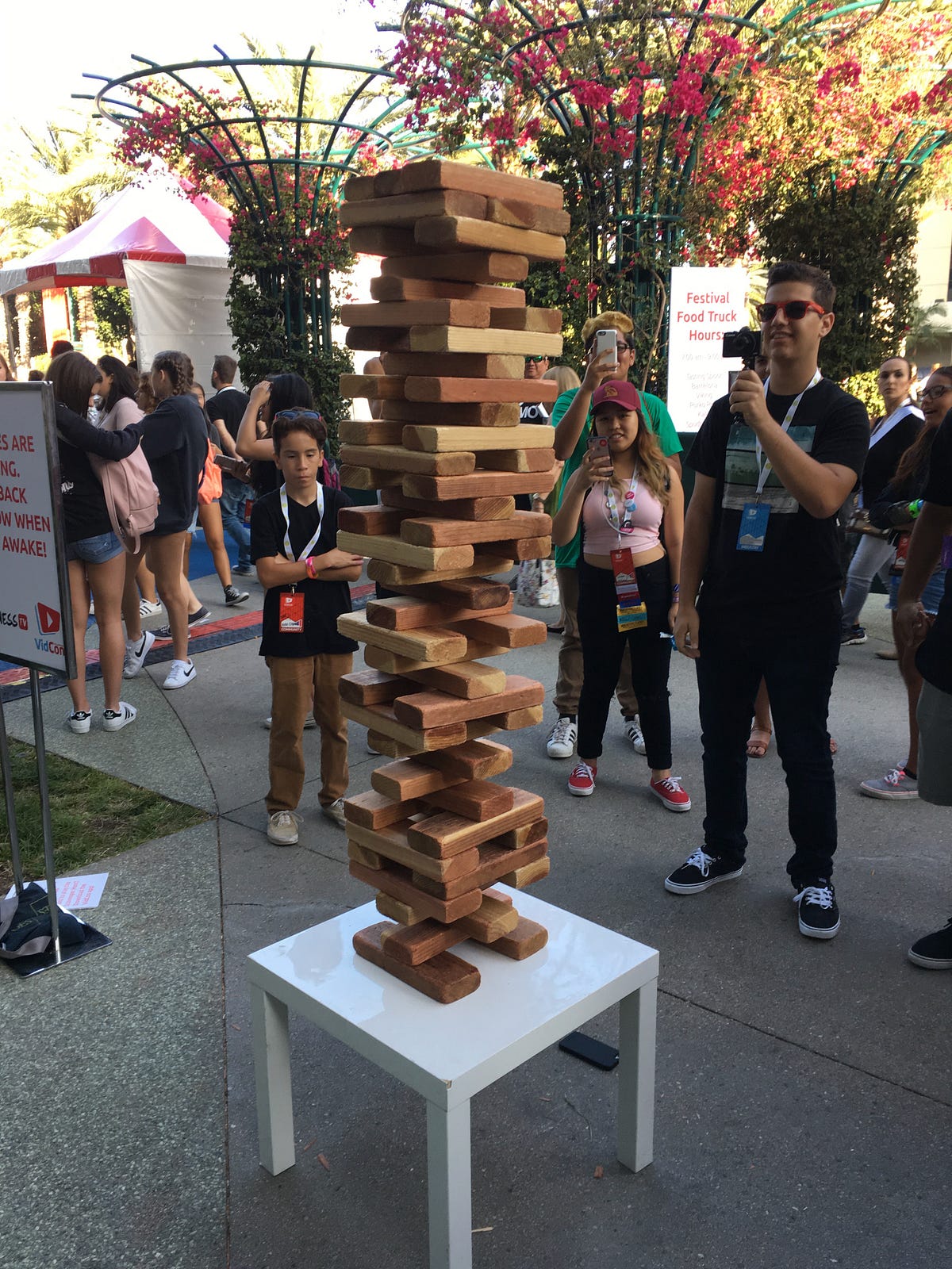 No Rules Jenga. Last year, when I volunteered at VidCon… | by Matthew ...