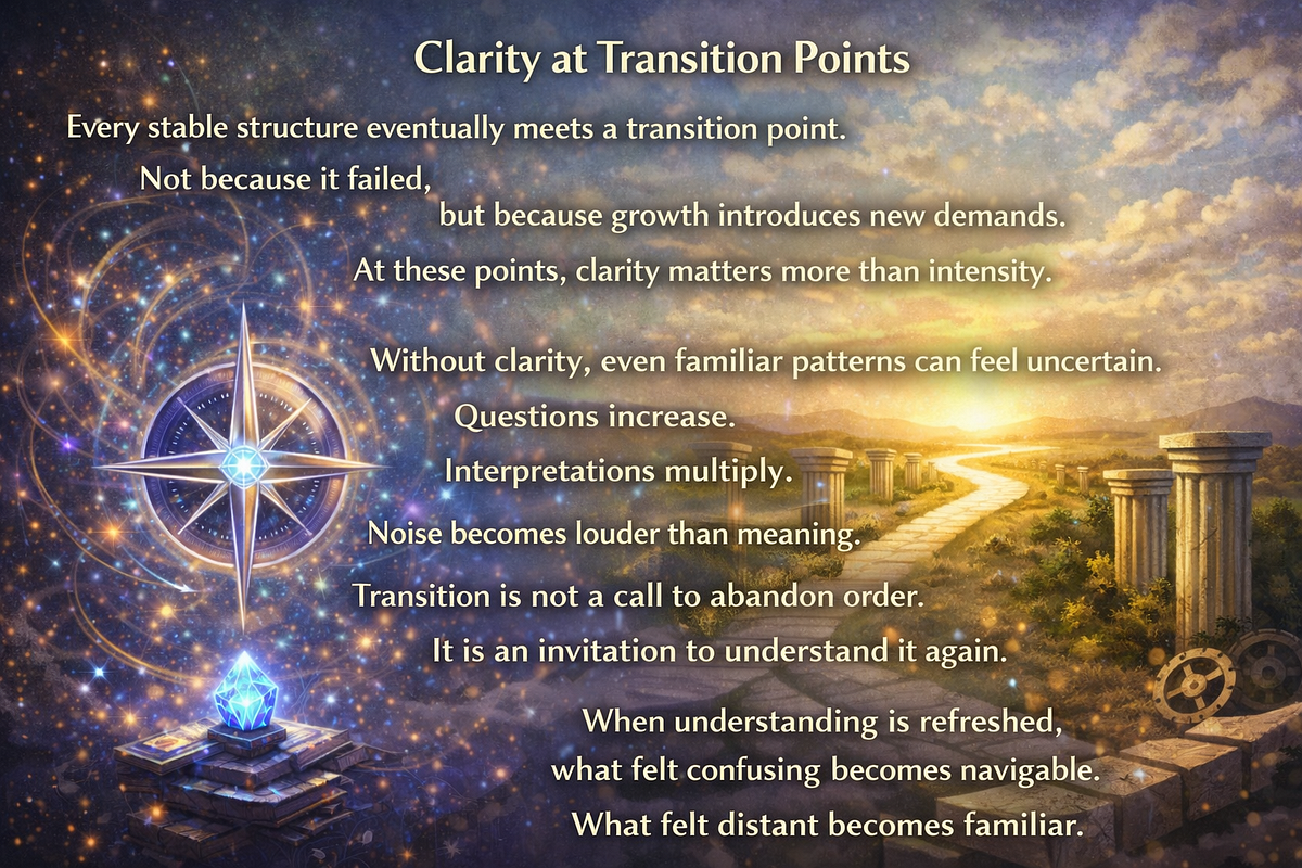 Clarity at Transition Points - Hebzibarco - Medium