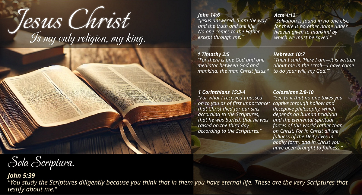 Why Our Faith Should Be Centered Solely on Jesus Christ as Christians ...