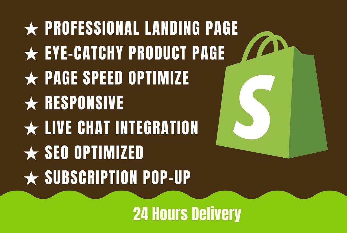 Landing page design with pagfly or shogun app (50% discount) — in 2 days My Services ...