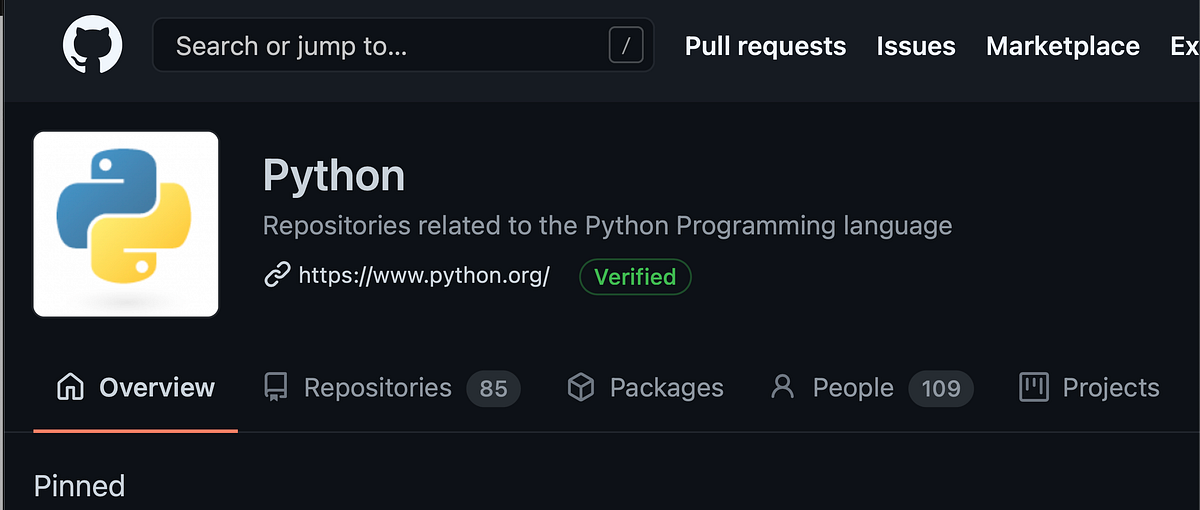 This Is The Oldest Python Project On GitHub | by Manpreet Singh | Medium