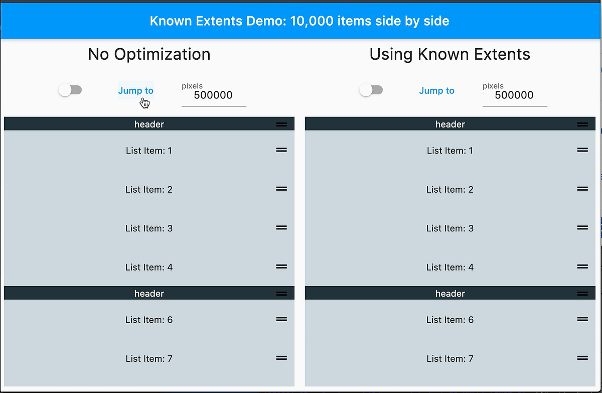 Improved Performance for Variable Extent Reorderable List in Flutter ...