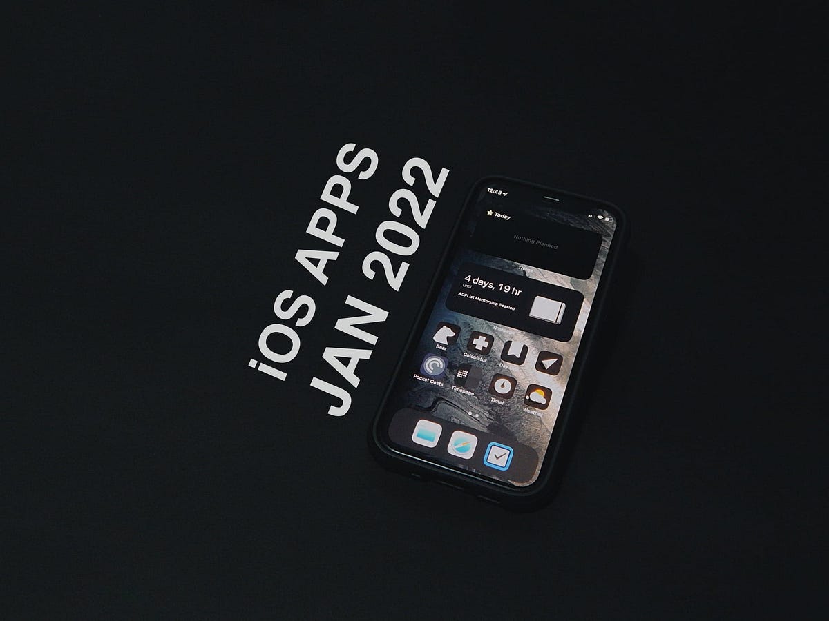10 iPhone Apps — Jan 2022. New Year, New Apps! Let’s Get Started! | by ...