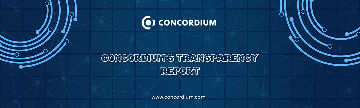 Concordium Transparency Report #2: Unveiling Progress, Priorities, and ...