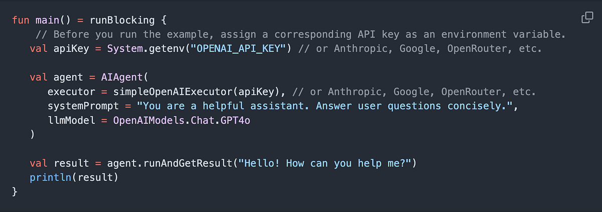 Kotlin AI framework: Koog. Create AI Agents with kotlin code. | by Prakash Sharma | Medium