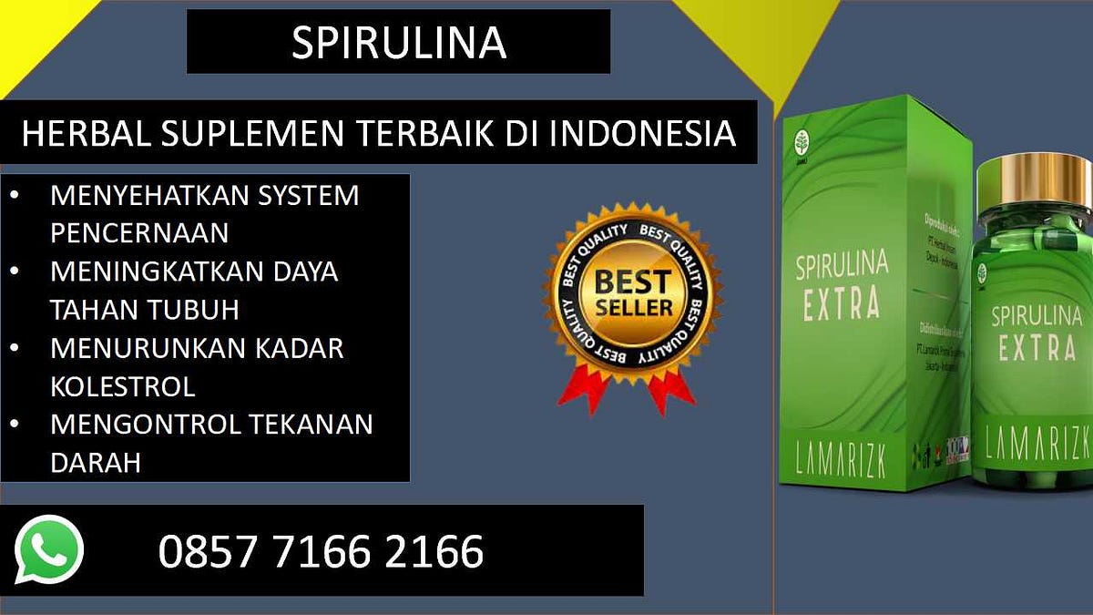 Distributor Obat Asma Herbal Spirulina Extra Kalimantan Tengah TERBUKTI ...