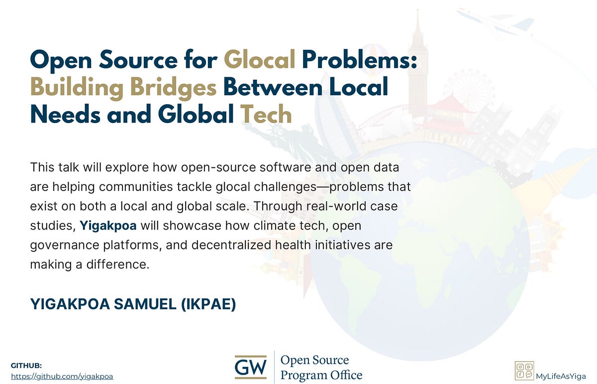 Open Source for Glocal Problems: Building Bridges Between Local Needs ...