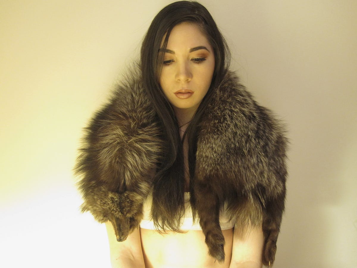 Silver Fox. Self-portrait. | by aileen hill | Medium
