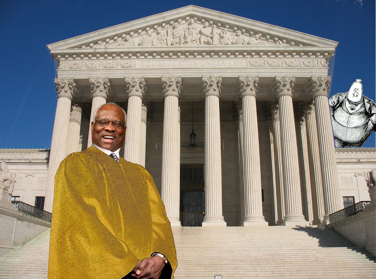 Clarence Thomas and the generosity of a far-right dark-money ...