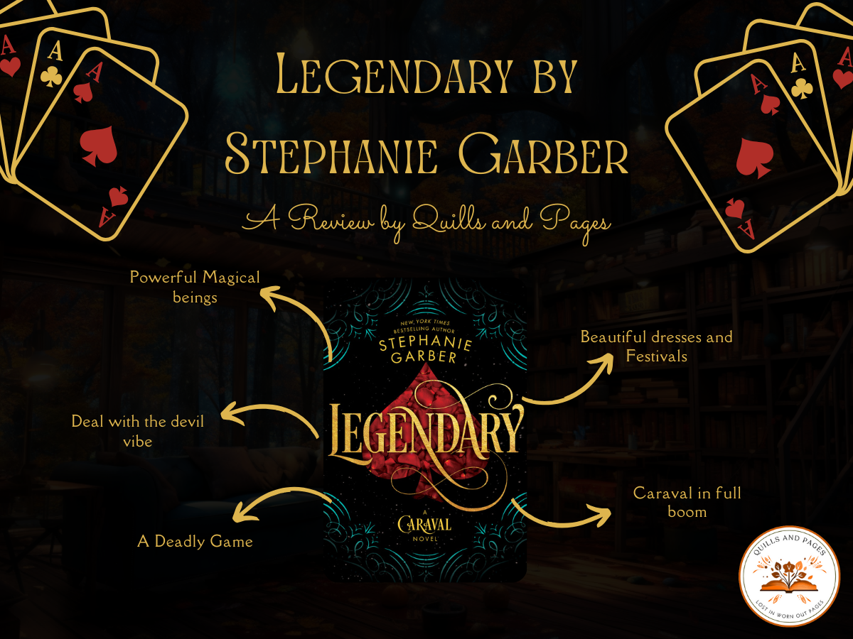 My Review of “Legendary” by Stephanie Garber as it follows the story of ...