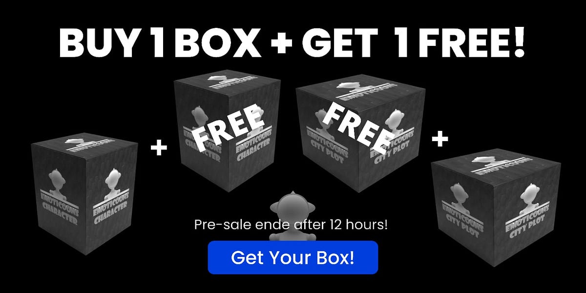 DOUBLE BOX SALE: Buy 1 & Receive 1 Equal Box For Free! | by Emoticoons ...