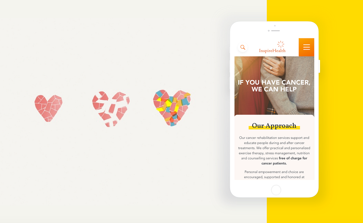 Balancing Health and Care in a Cancer Service Website | by Joey Gao ...