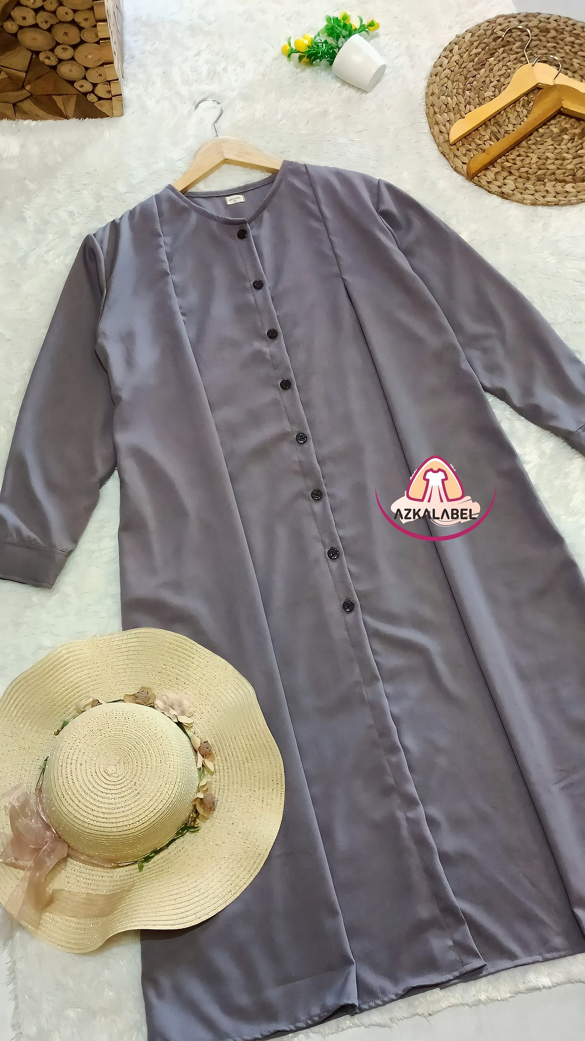 SIMPEL! Dress Midi, Anak, Cantik, Elegan, Gamis, Gamis Outer by ...