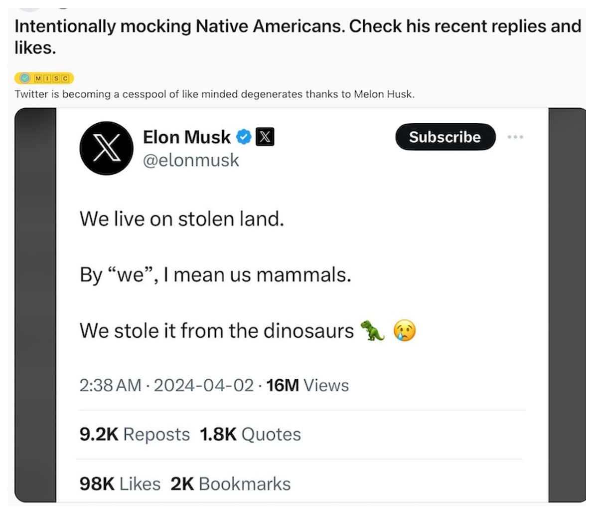 Days since Edgelord Elon Musk has embarrassed himself: 0 | by Elephant ...