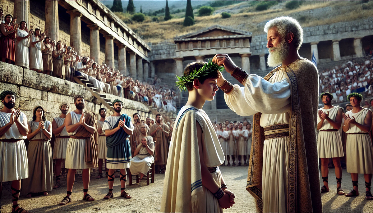 Crown of Leaves. The Olive Wreath of Victory | by Rick Allen ...