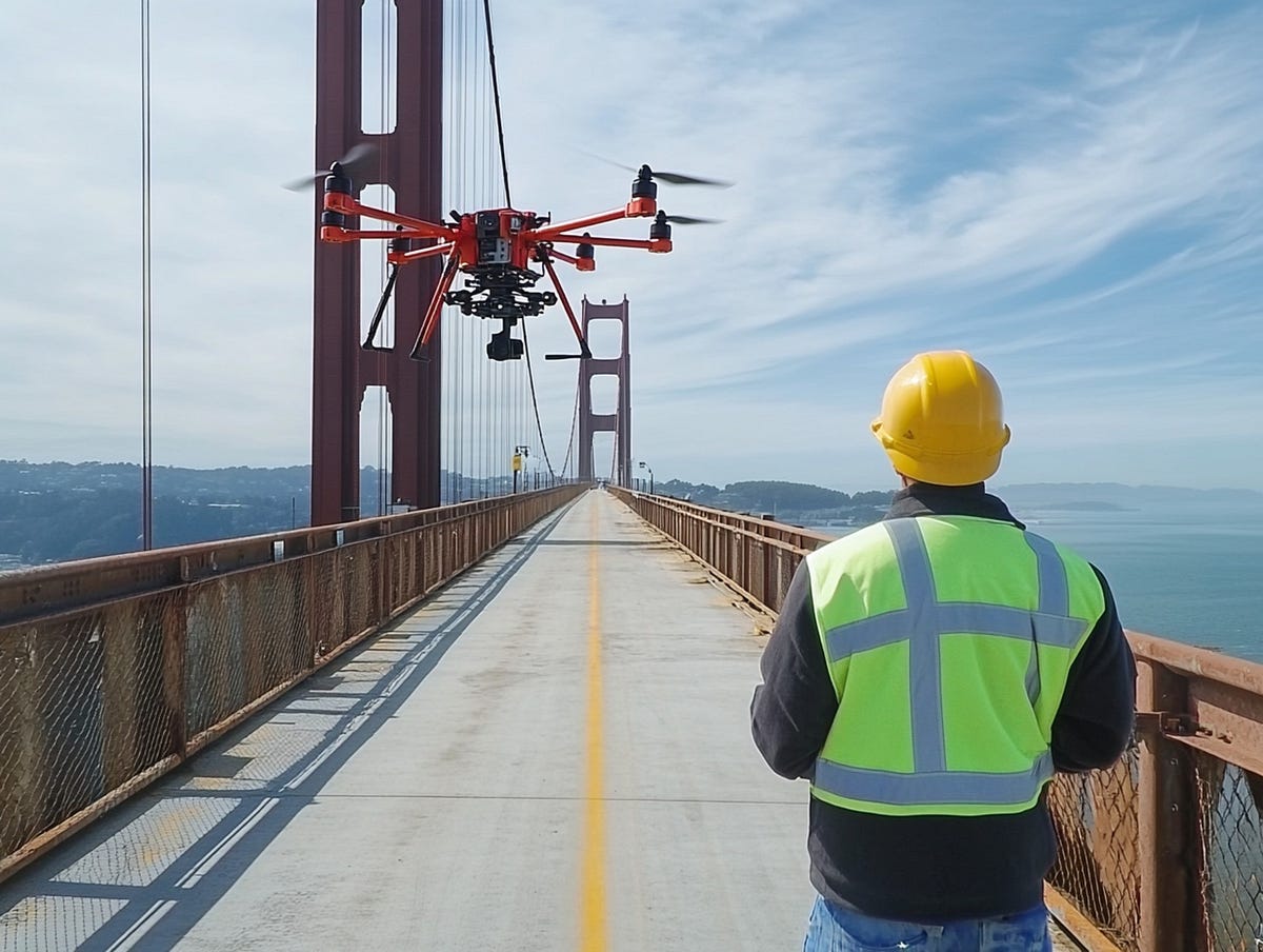 How Drones are Enhancing Safety in Bridge Inspections | by Zsolt | Sep ...