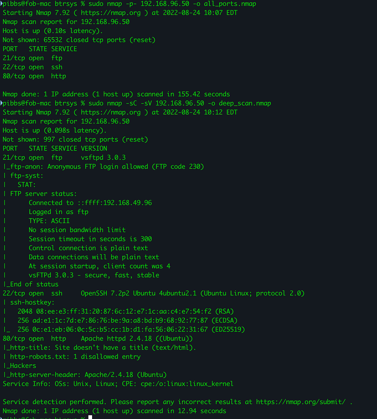 BTRSys CTF Writeup. Pre Foothold | by tacitPanda | Medium