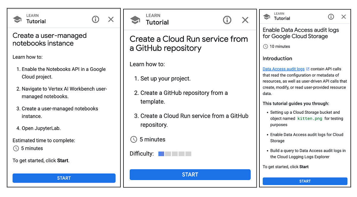 Google Cloud Interactive Tutorials — Week 12 : Aug 17 — Aug 23, 2023 | by Romin Irani | Google ...