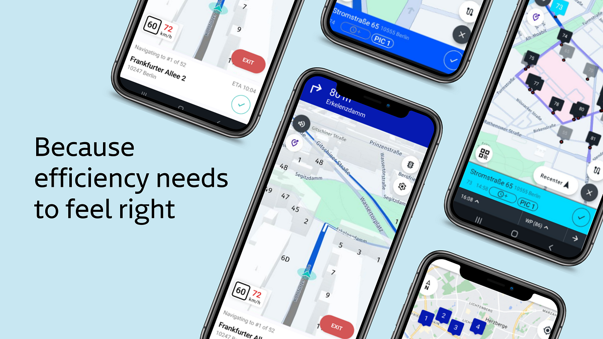 Launching the navigation software development kit for parcel delivery ...