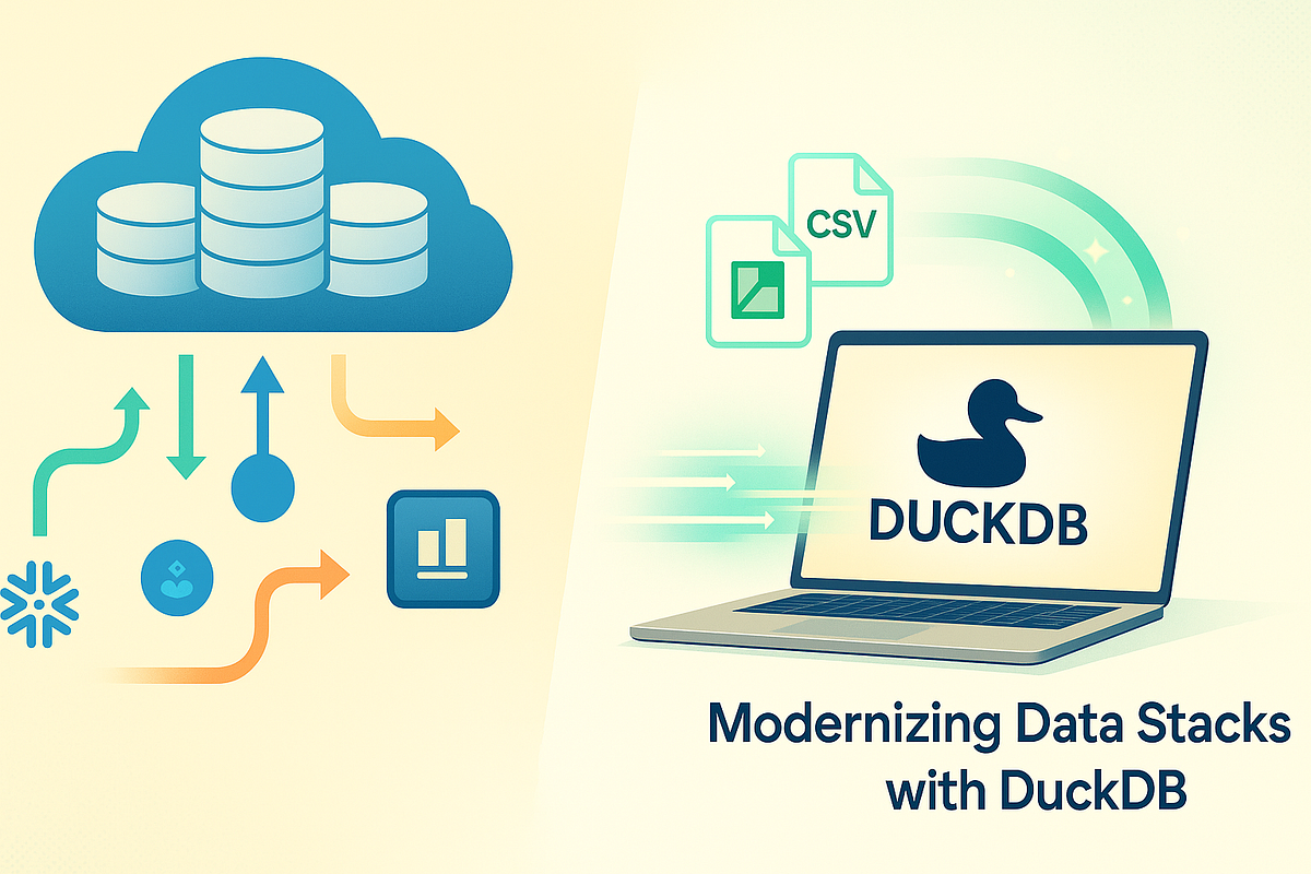 Modernizing Data Stacks: From Cloud-Heavy to Lightweight with DuckDB | by Bhagya Rana | Medium
