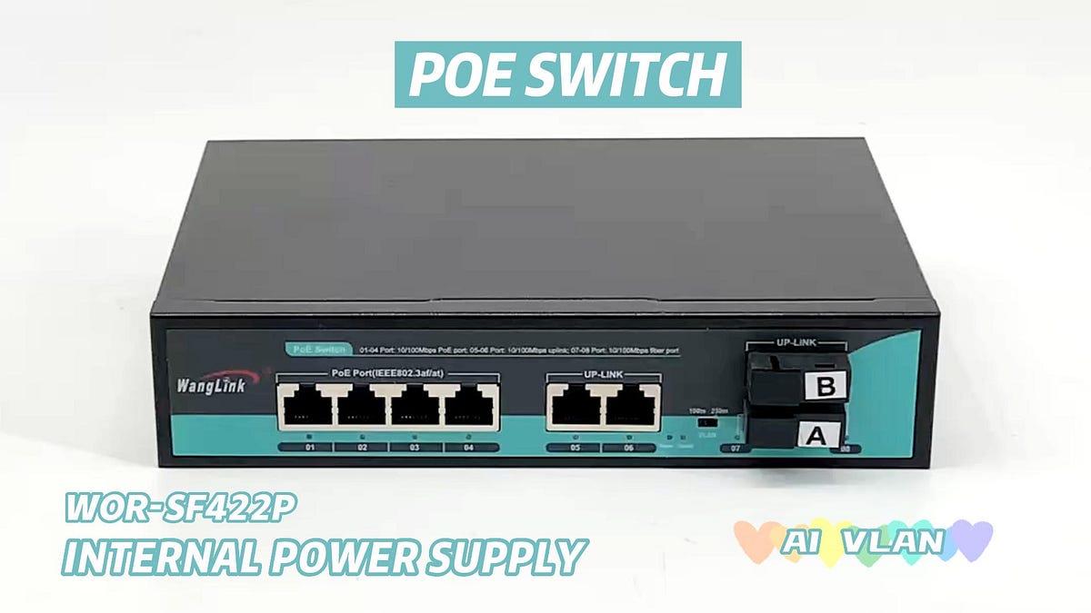 WOR-SF422P PoE Switch - Wanglink - Medium