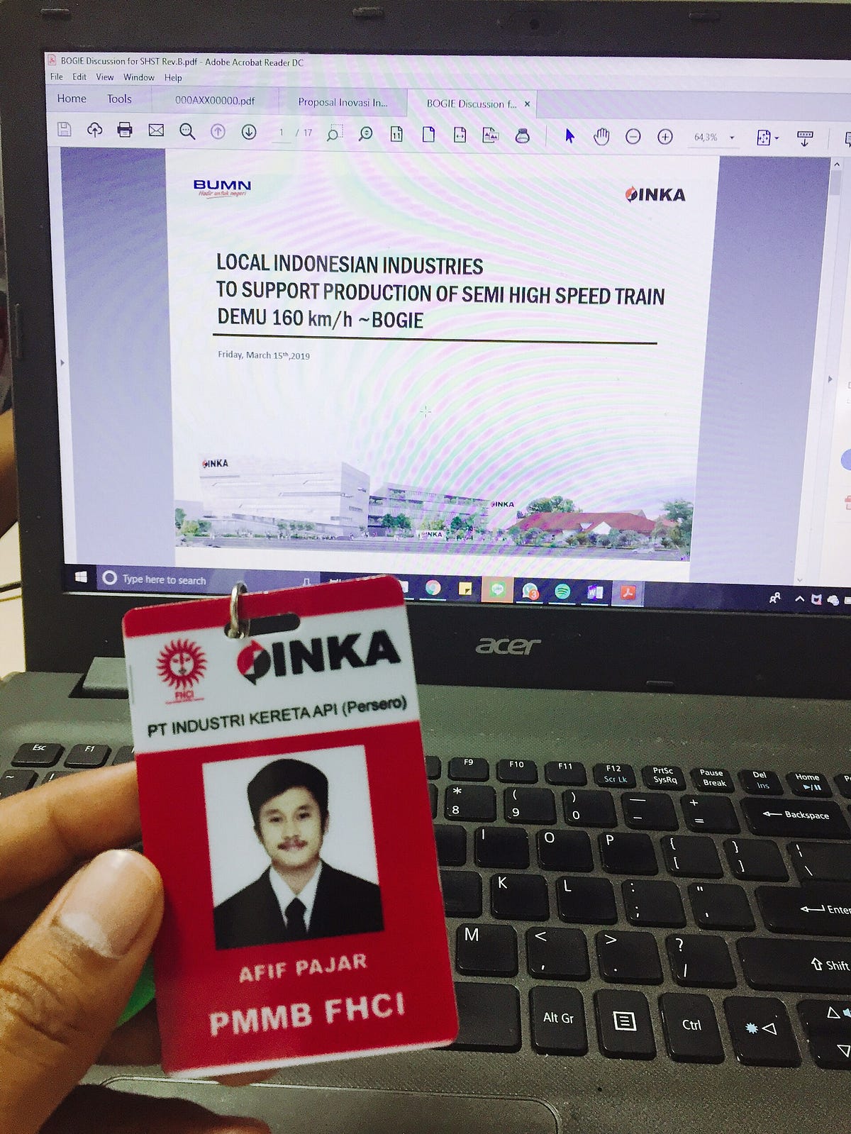 Keputusan Magang di INKA :. Kemandirian, Perbaikan, Memelankan… | by ...