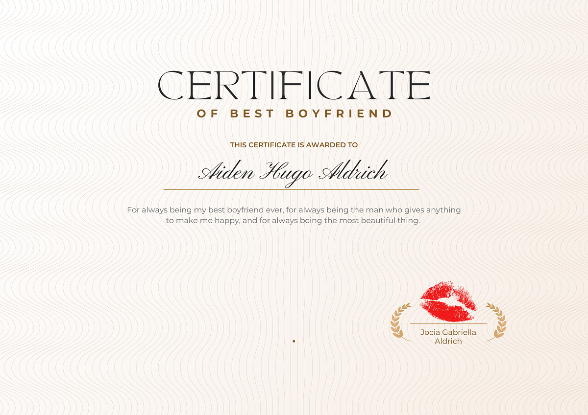 BEST BOYFRIEND AWARD!. makasih ya sayang karena selalu jadi… | by jocia ...