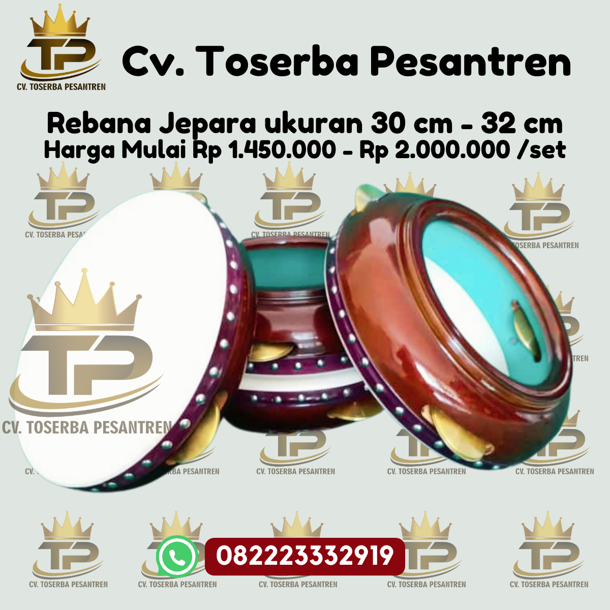 Keindahan dan Ketrampilan Pembuatan Rebana Jepara | by putri aprillina ...
