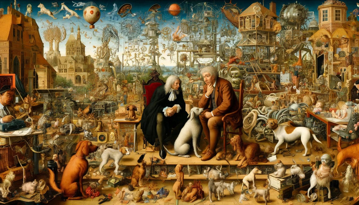 An expert commentary on the trilogy “Conversations between a Dog and ...