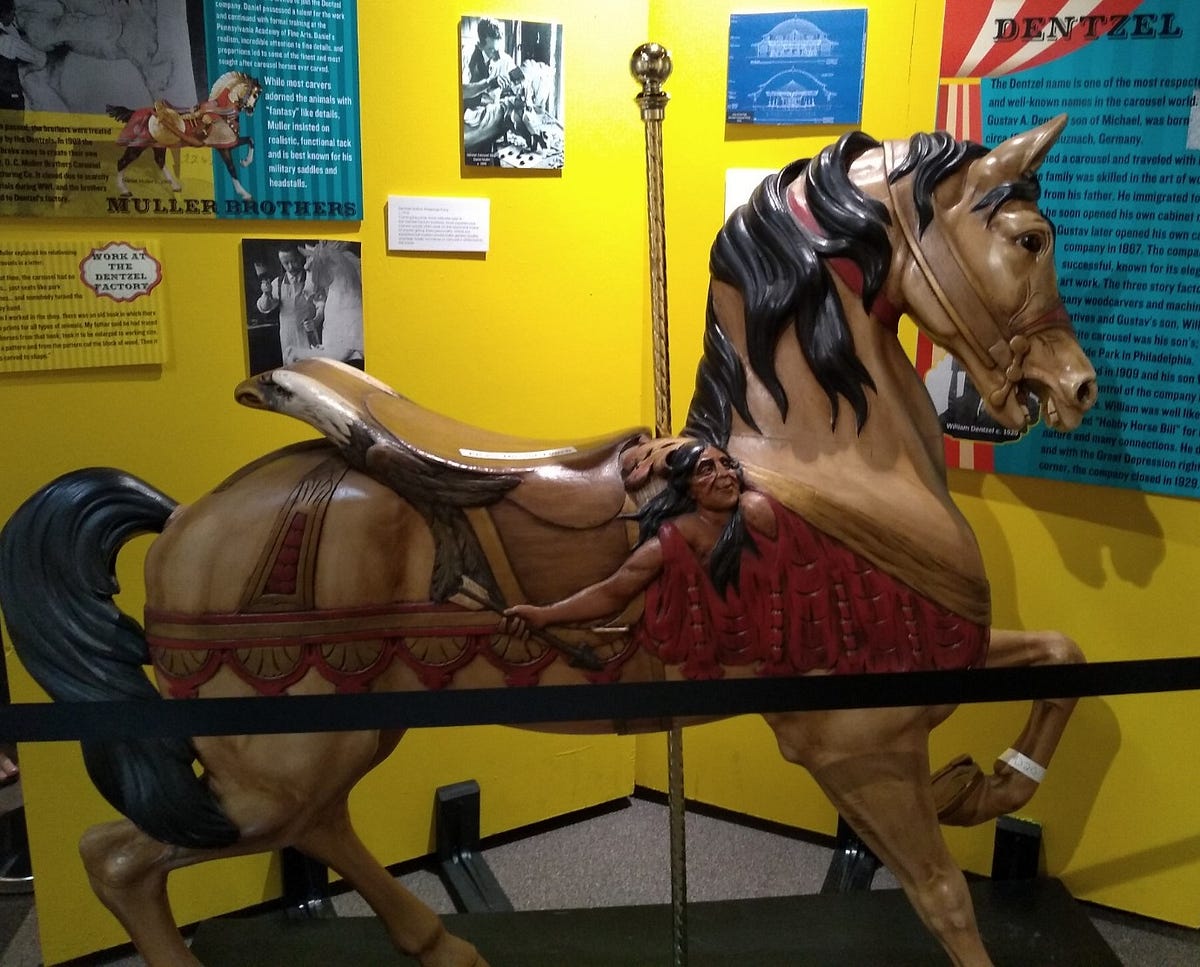 Carousel Exhibit Takes Spin Through History | by Iowa Culture | Iowa ...