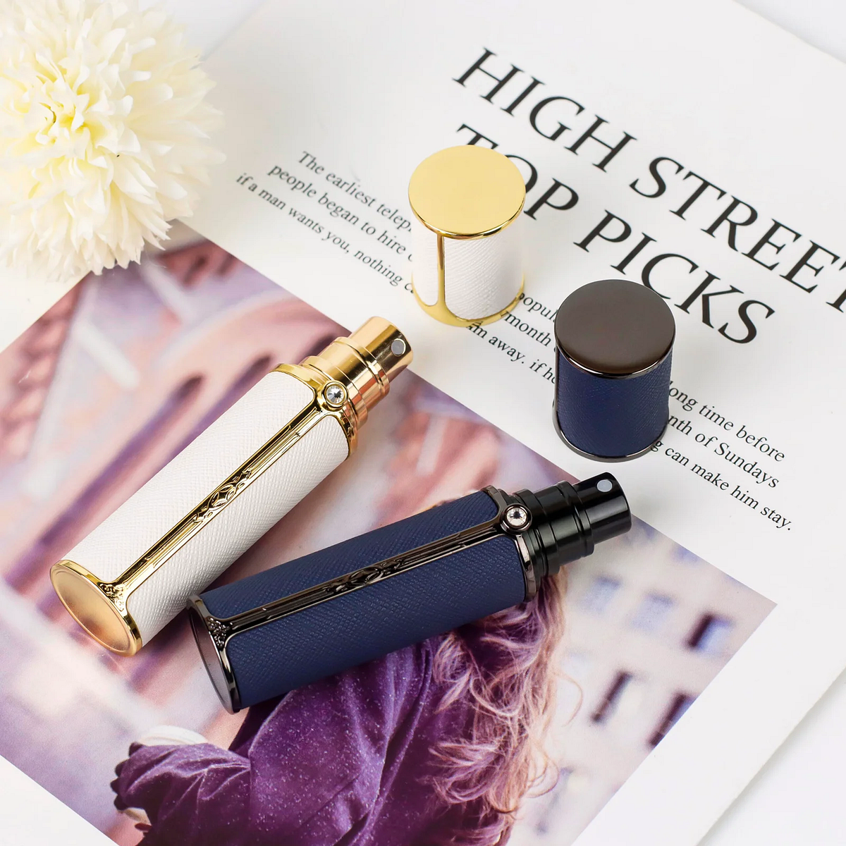 💨 Refillable Luxury: Our PU Leather Perfume Atomizer! 💨 - Teresa240308 ...