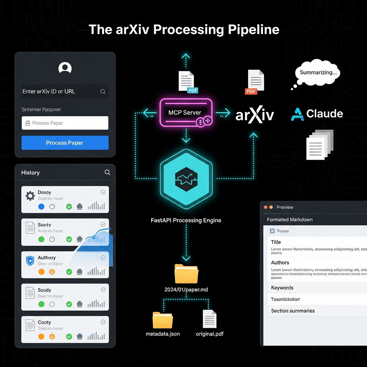 AI Research Assistant: arXiv Paper Summarizer | Bluetuple.ai
