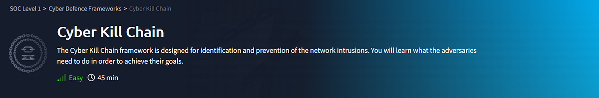 Cyber Kill Chain “THM”.. Today, we will talk about important… | by ...