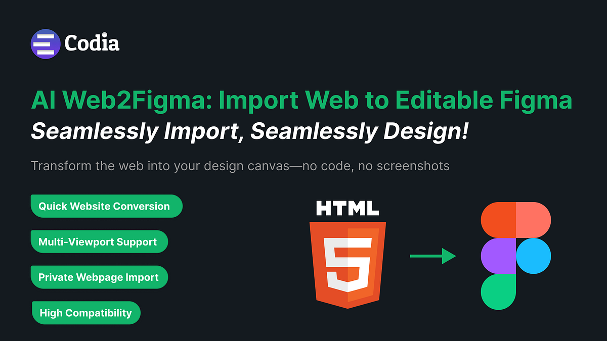 Codia AI Web2Figma: Import Web to Editable Figma | by happyer | Medium