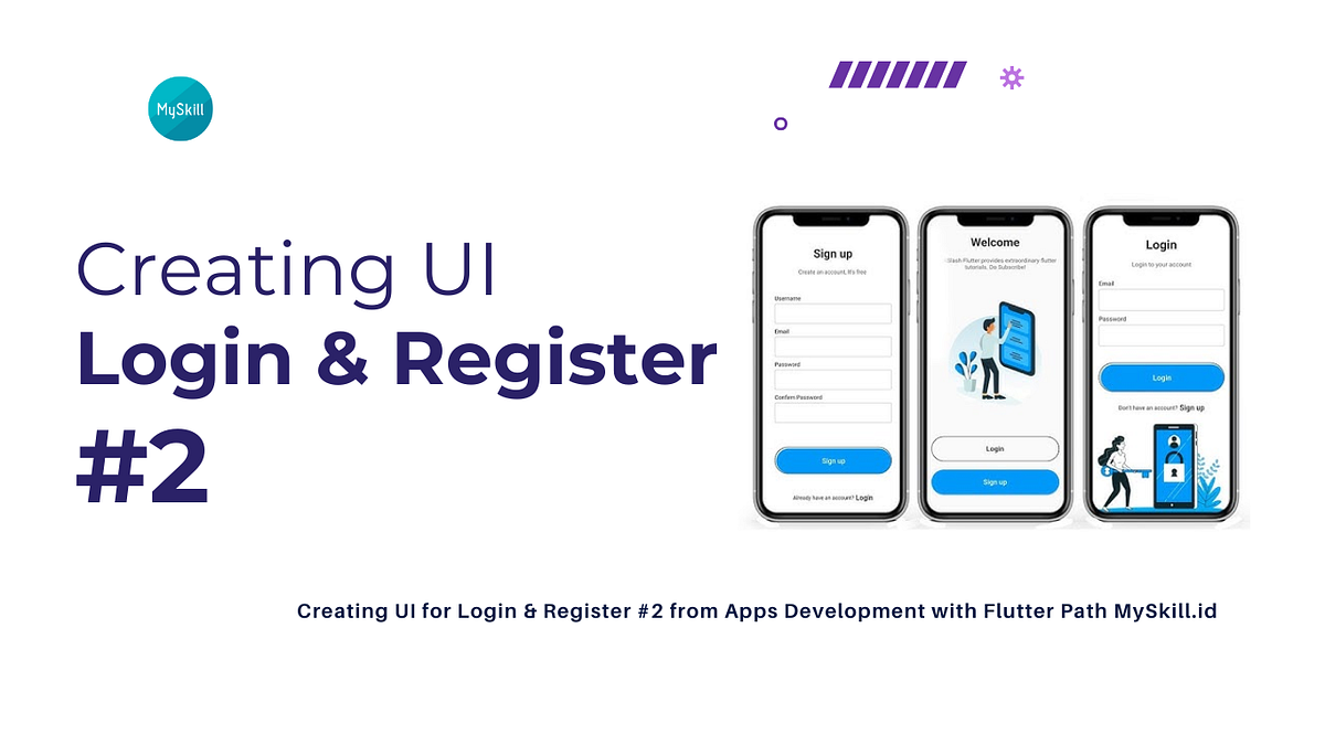 Creating UI for Login & Register #2 | by My Skill | Nov, 2025 | Medium