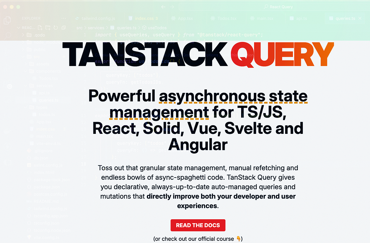 Mastering Data Fetching with TanStack Query: A Comprehensive Guide | by Aweesha Thavishanka ...