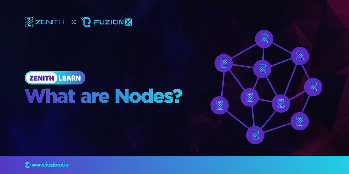 What Are Nodes?. A node can be defined as either an… | by Zenith Chain ...