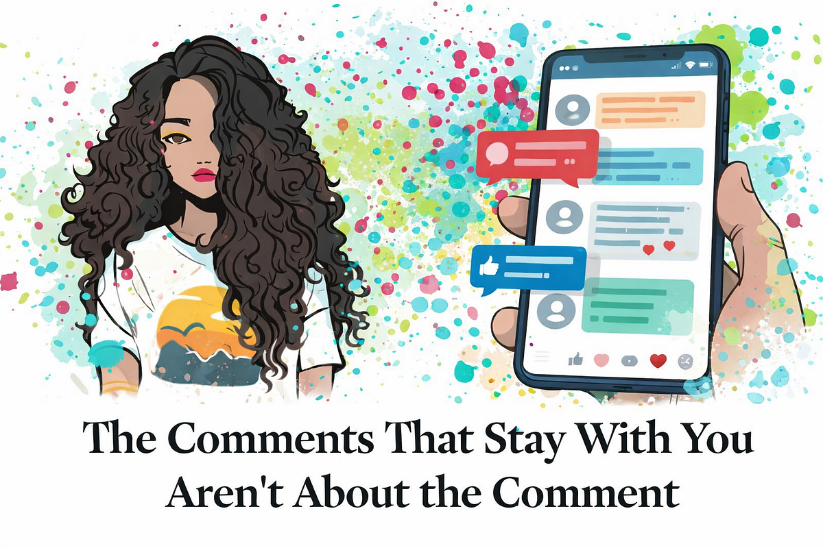 The Comments That Stay With You Aren’t About the Comment | by Let's ...