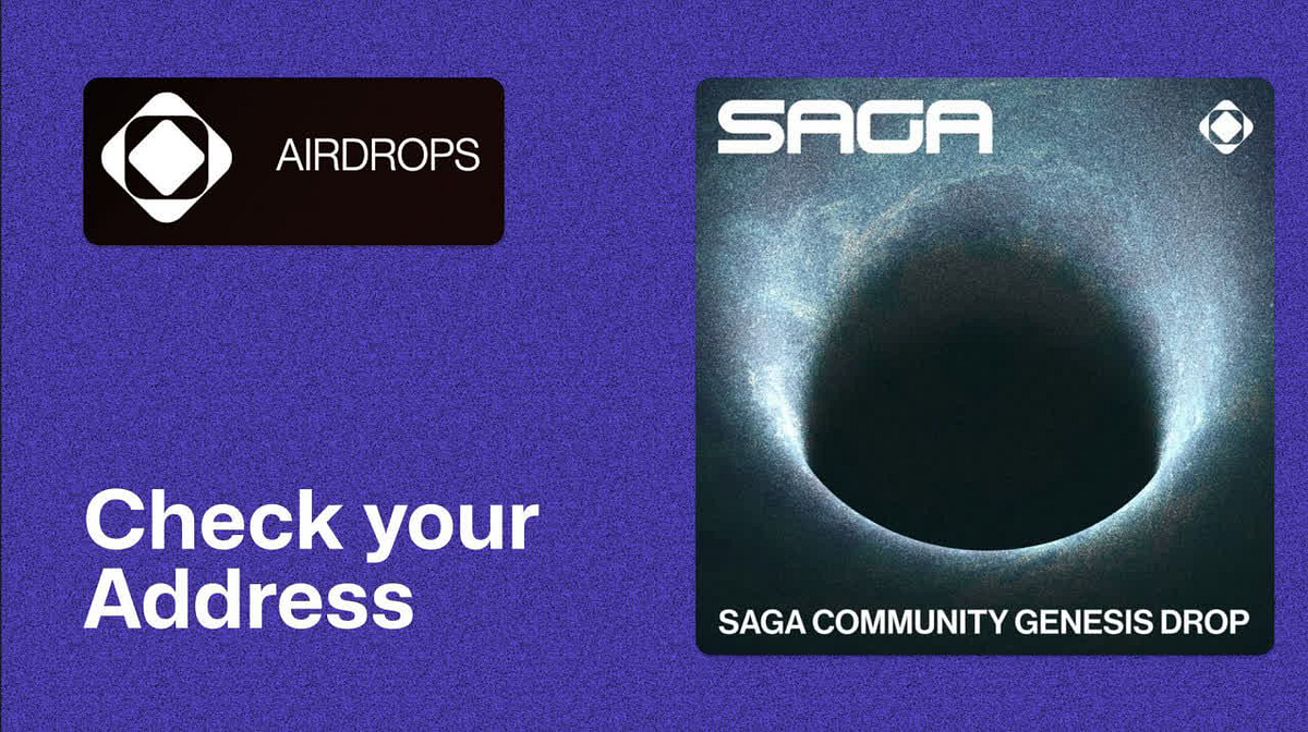 Saga Airdrop 2024: Claim Your Free Saga Tokens Now! | Medium