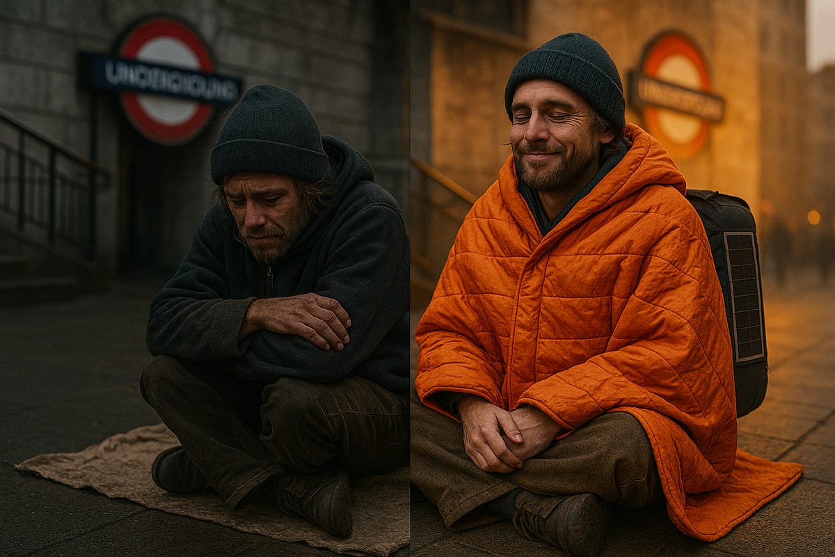 A Solar-Powered Blanket of Hope: One Invention That Could Change Lives ...