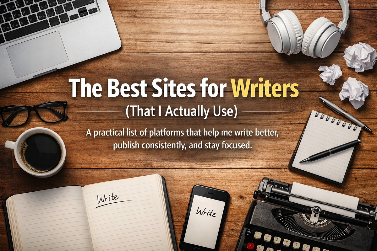 The Best Sites for Writers (That I Actually Use) | Write & Earn