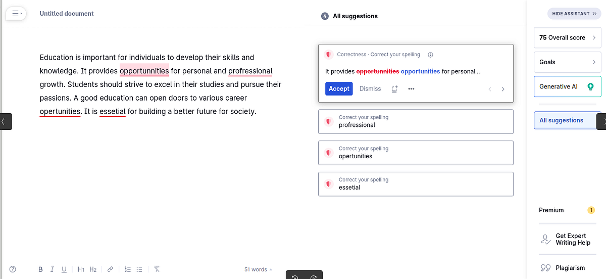 Unleashing Academic Excellence: The Power of Grammarly for Students | by Achintya Roy | Medium
