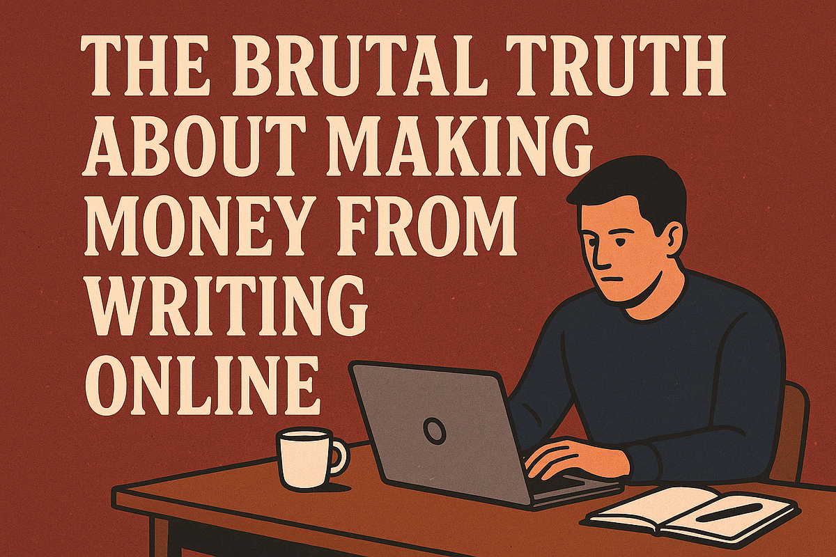 The Brutal Truth About Making Money from Writing Online | by Shrawan ...