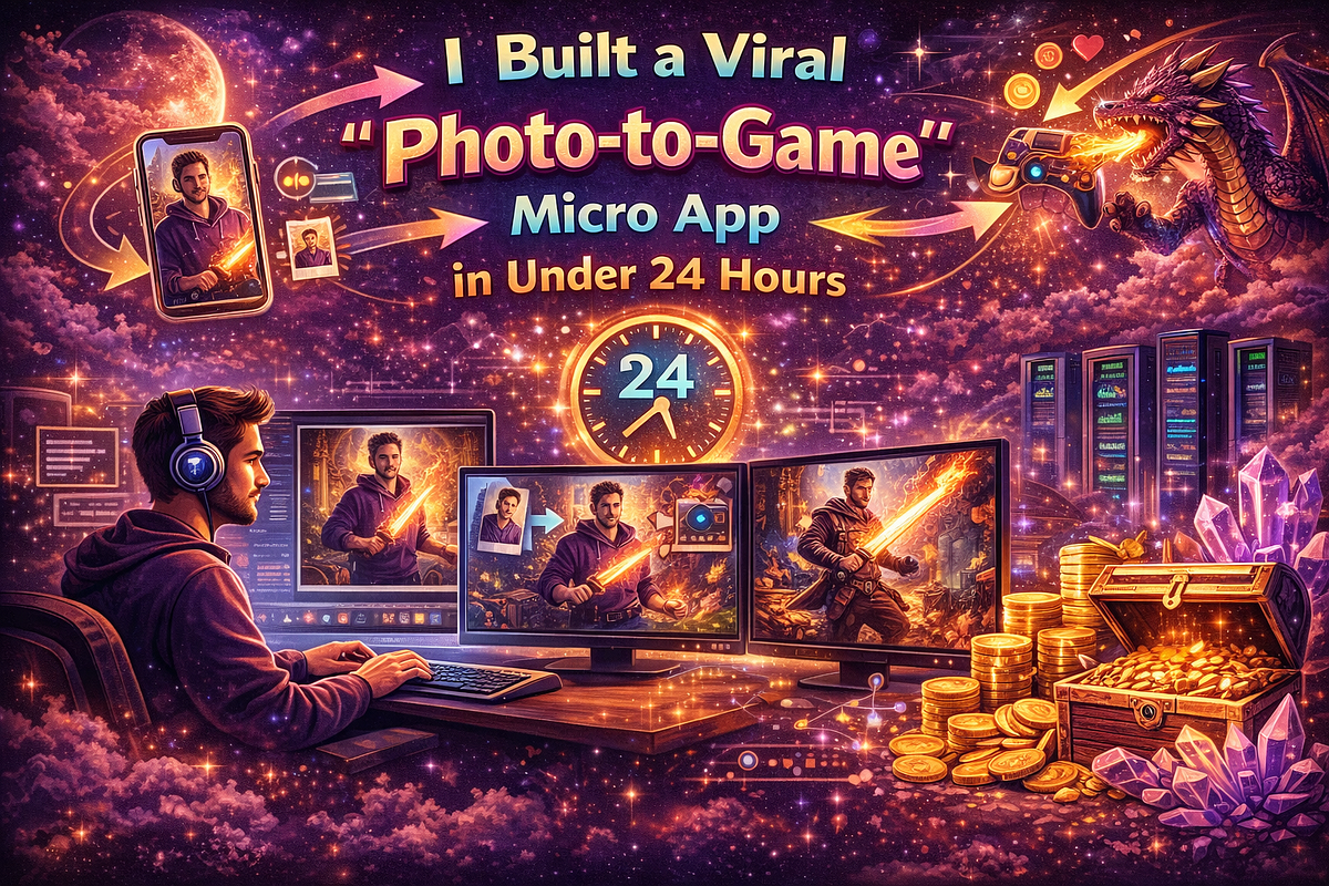 I Built a Viral “Photo-to-Game” Micro App in Under 24 Hours | by ...