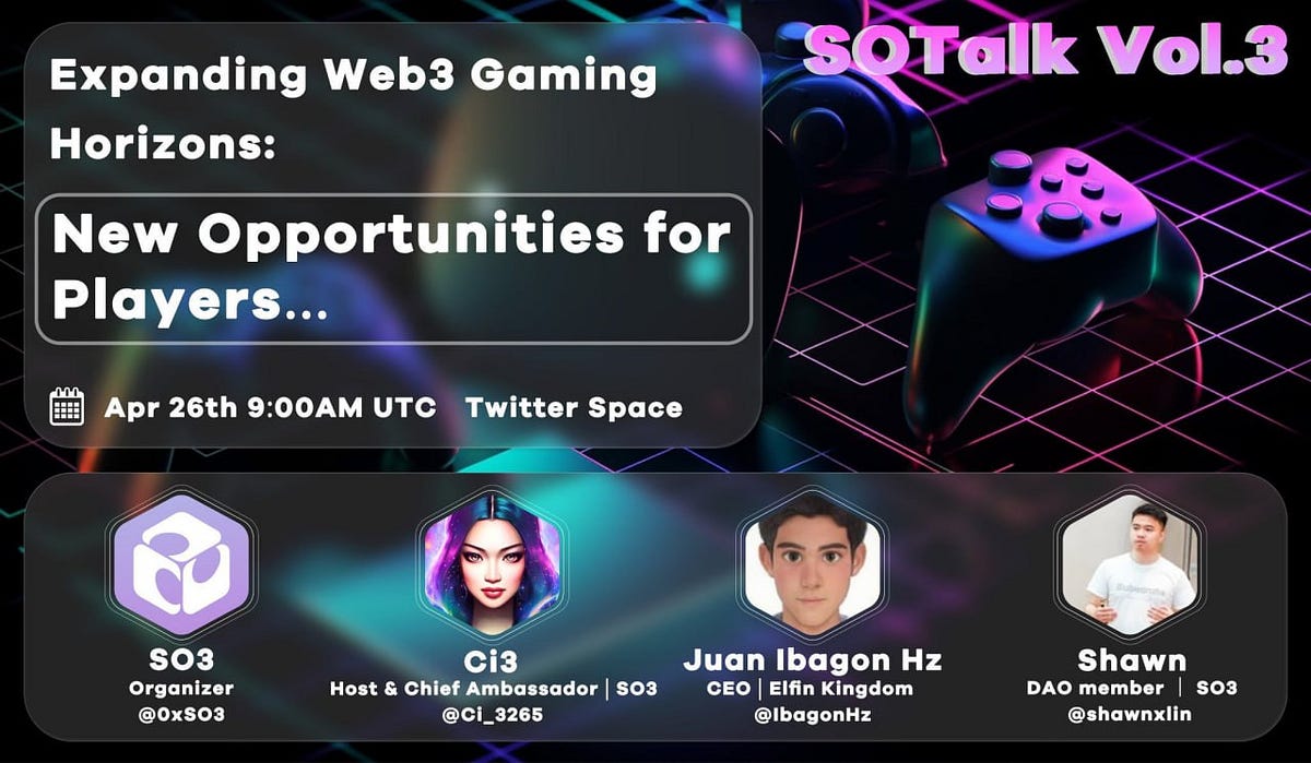 Expanding Web3 Gaming Horizons: New Opportunities for Players | by ...